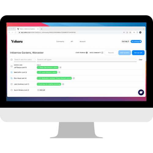 Yokeru | Keep people safe.